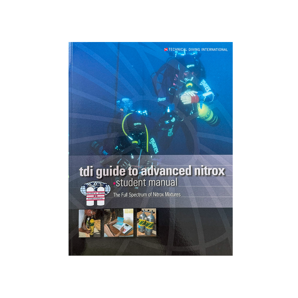 TDI Advanced Nitrox Student Manual – DIVE GEAR ZONE
