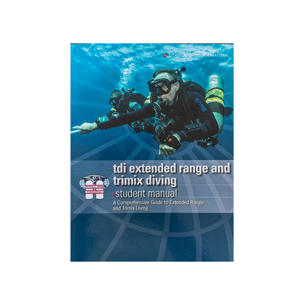 TDI Extended Range and Trimix Diving Manual – DIVE GEAR ZONE