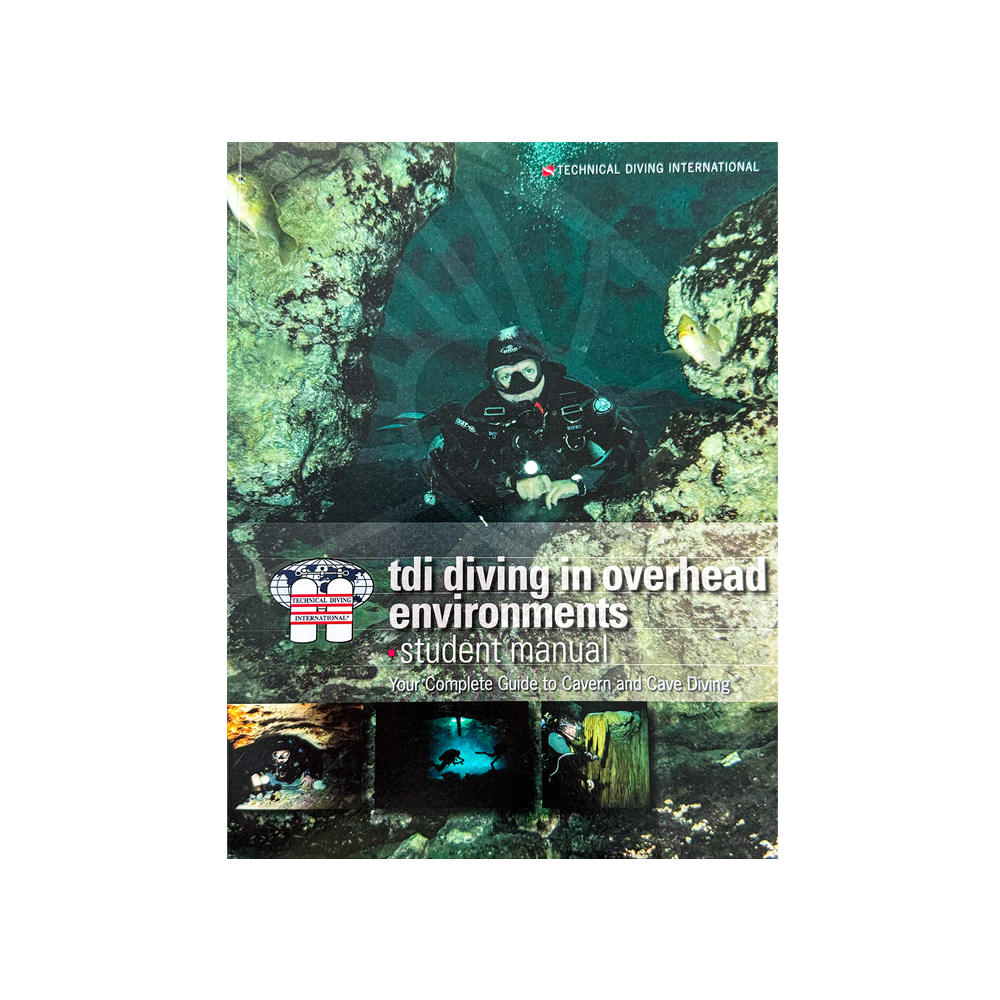 TDI Diving in Overhead Environments Manual – DIVE GEAR ZONE
