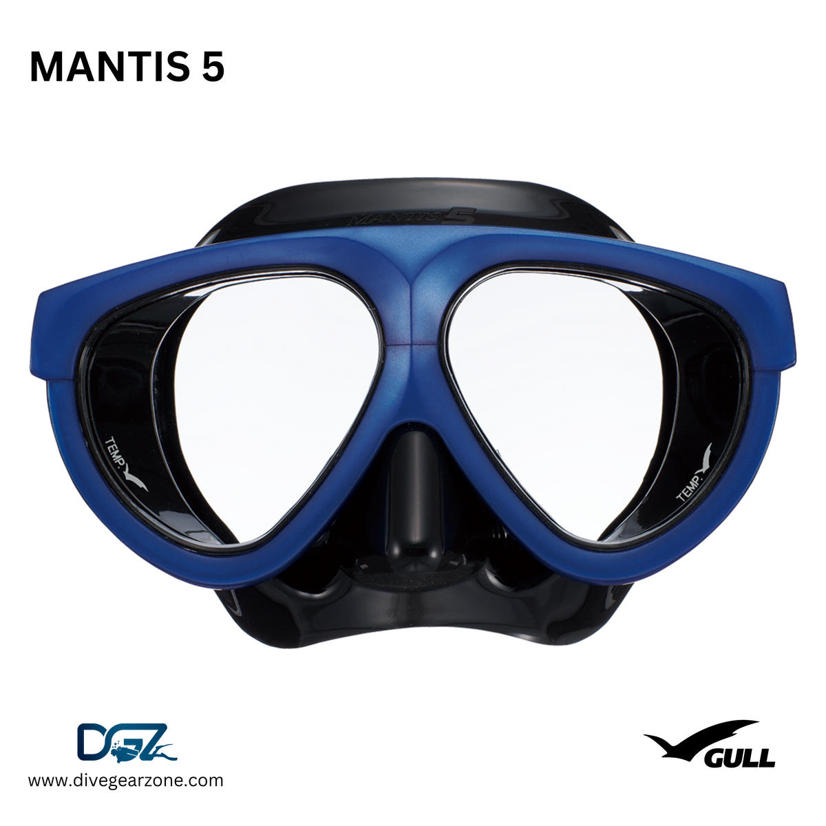 GULL MANTIS 5 MASK – DIVE GEAR ZONE