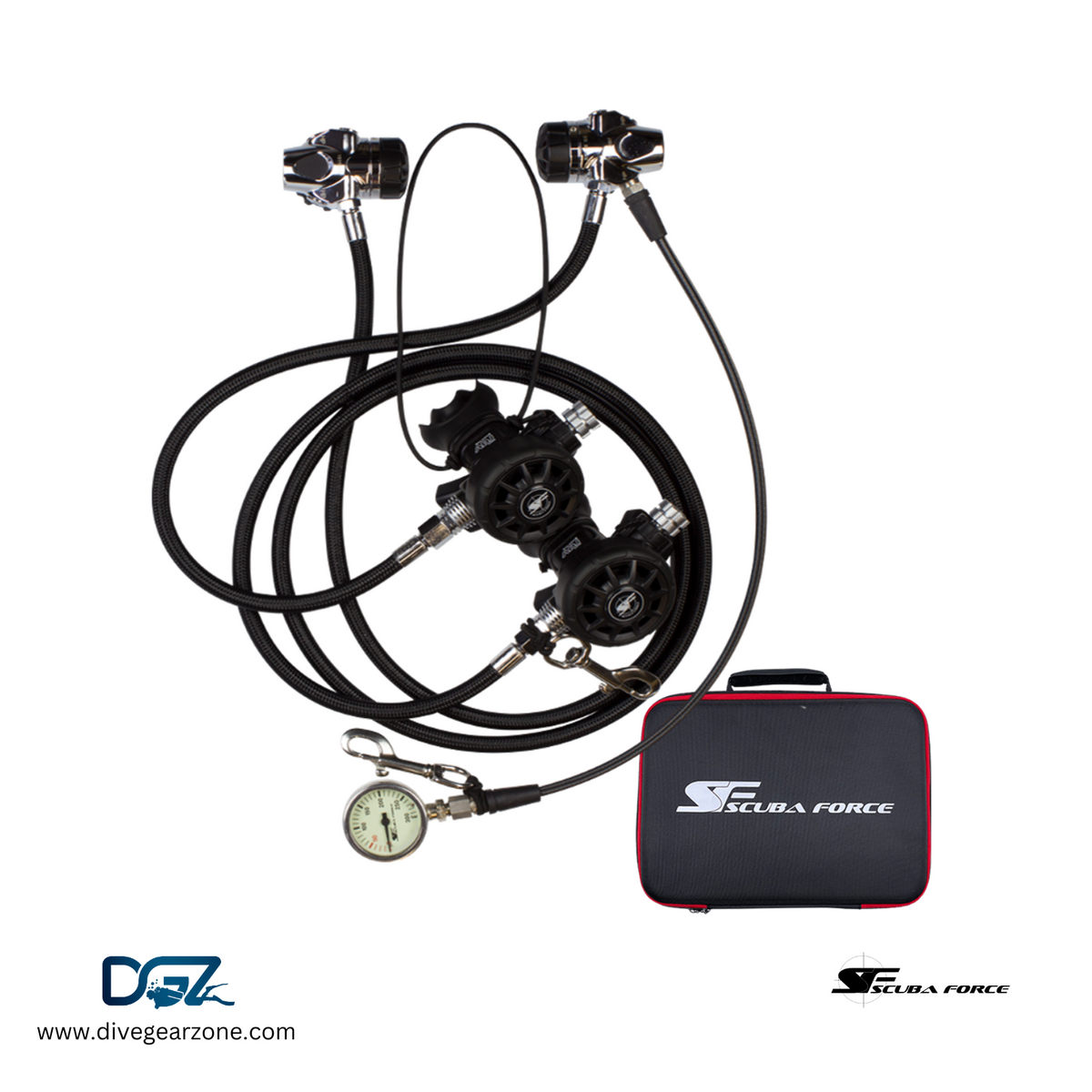 Scuba Force Regulator Twin Tec Set I – DIVE GEAR ZONE